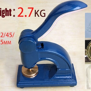 Table Top Custom Design LOGO Embosser Seal Ex Libris Stamp Sealing ...