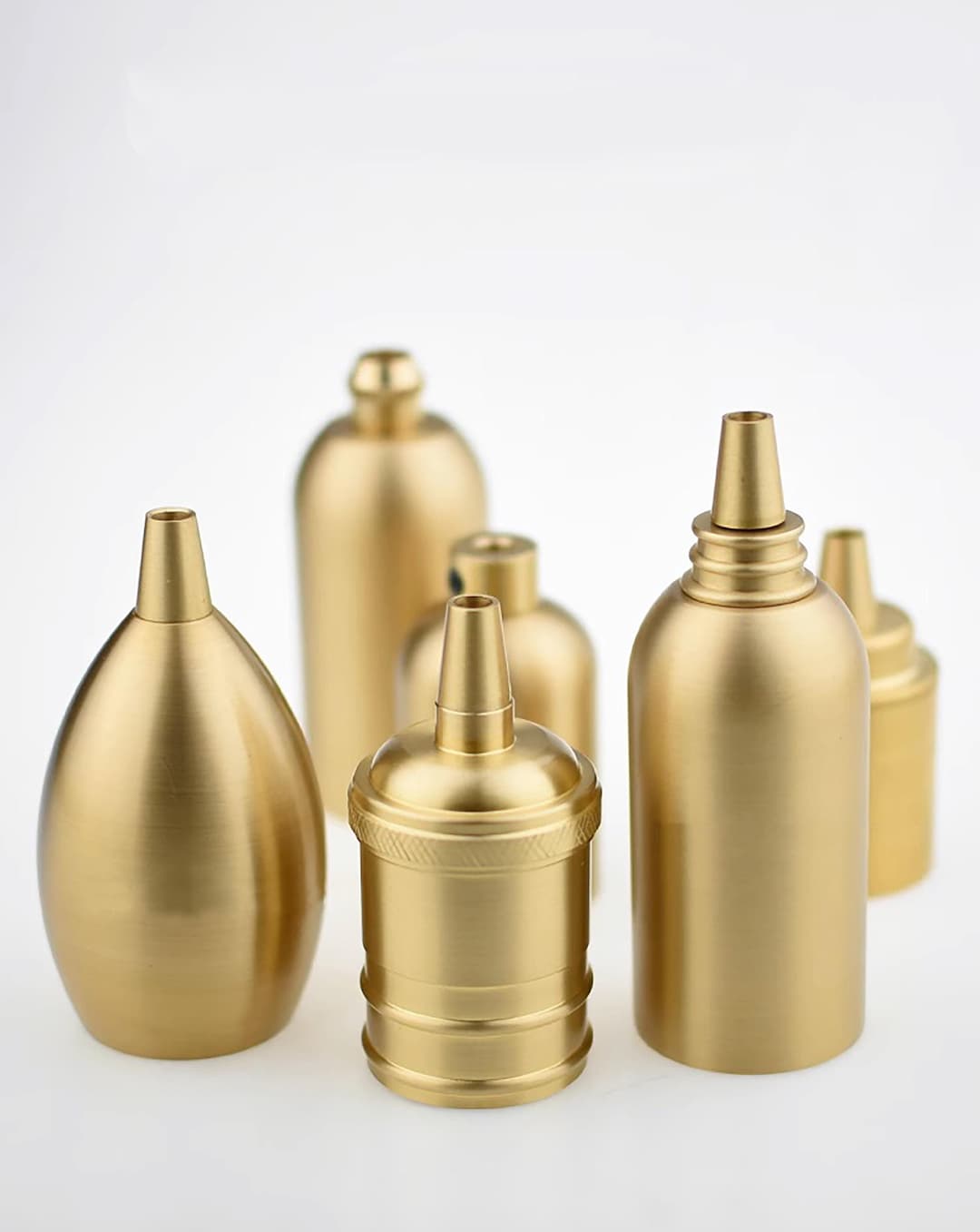 E27 E26 Large Vintage Brass Socket Edison Lamp Holder Light Minimalist ...