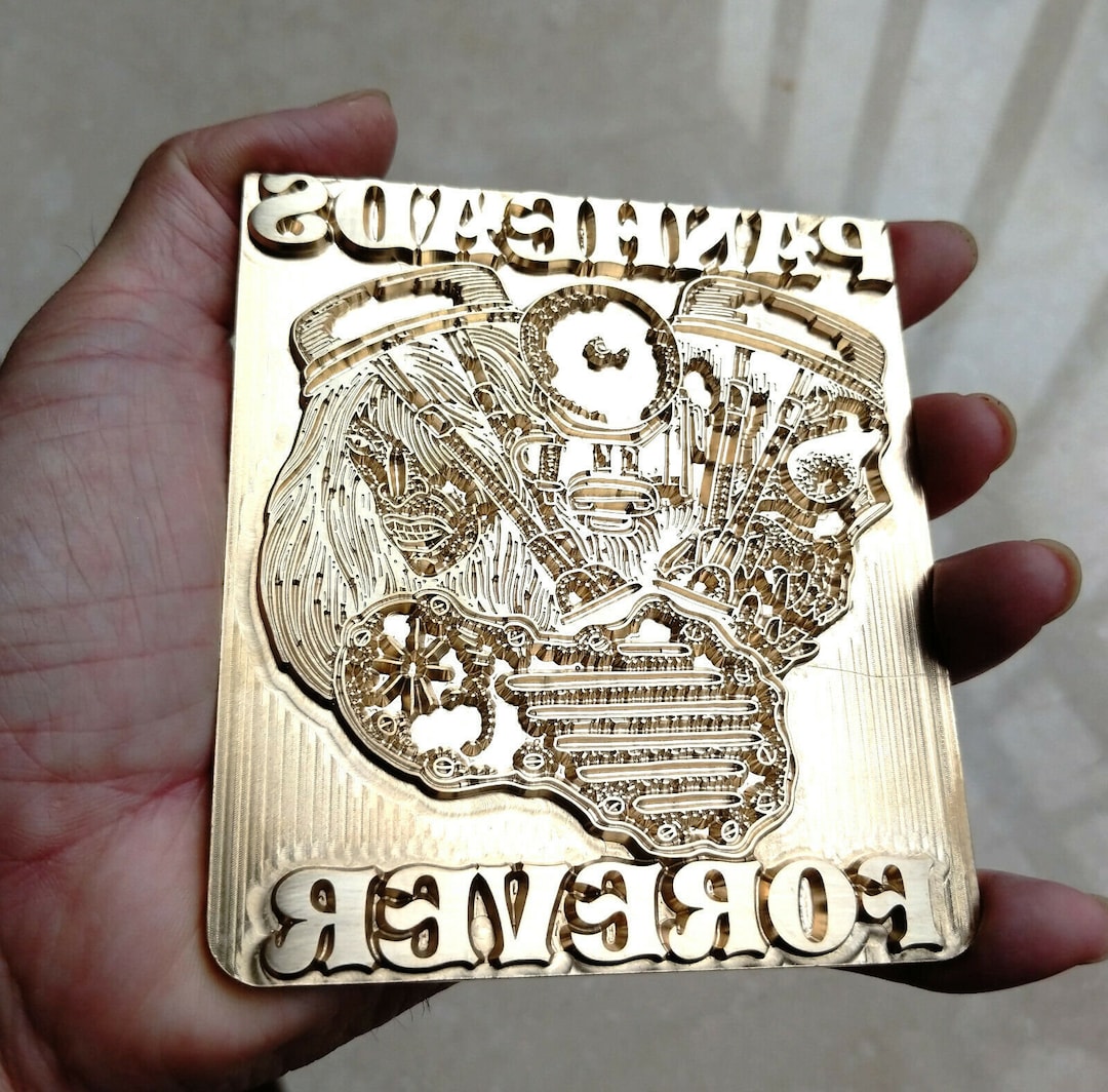 High End Quality 3D Custom Logo Leather Stamp - Embossing Dies ...