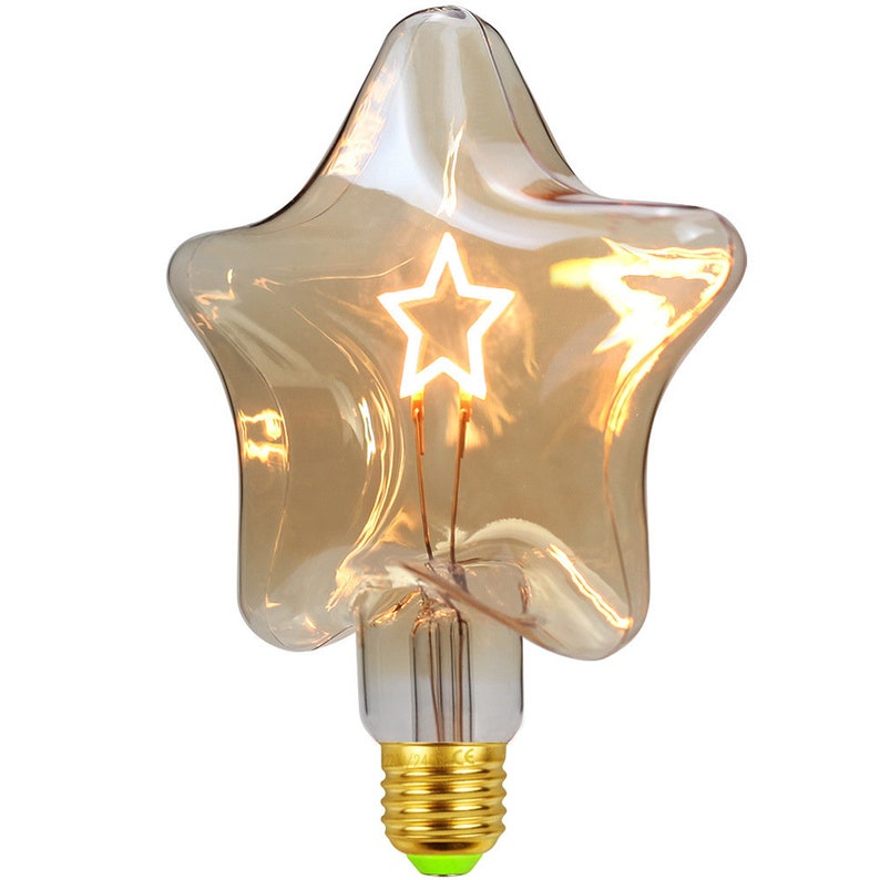 Huge Star Art Design Edison LED Light Bulb – 4W Industrial Style ...