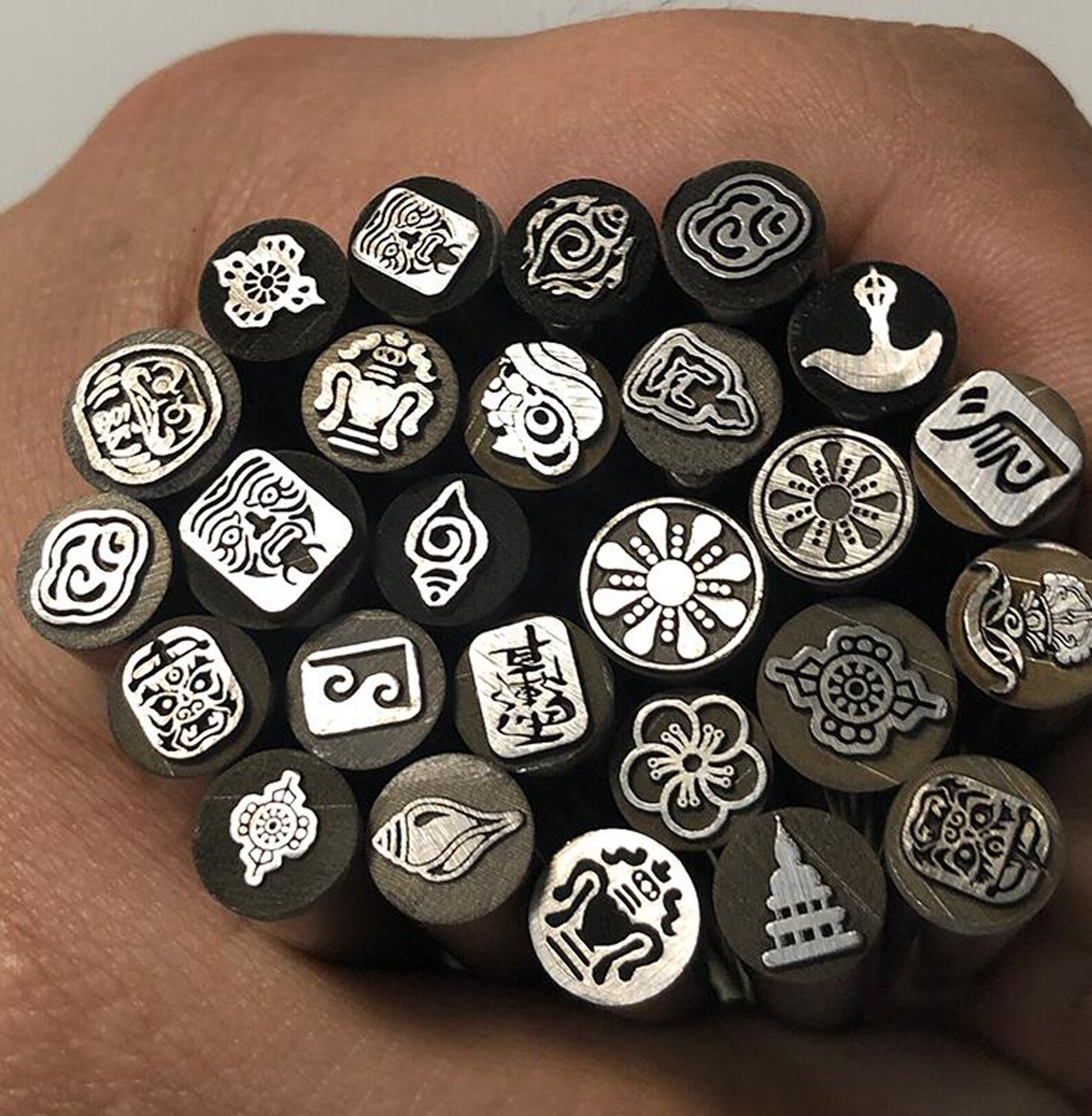 Design 1 Iron STEEL Logo Design Custom Carving Stamp Metal - Etsy