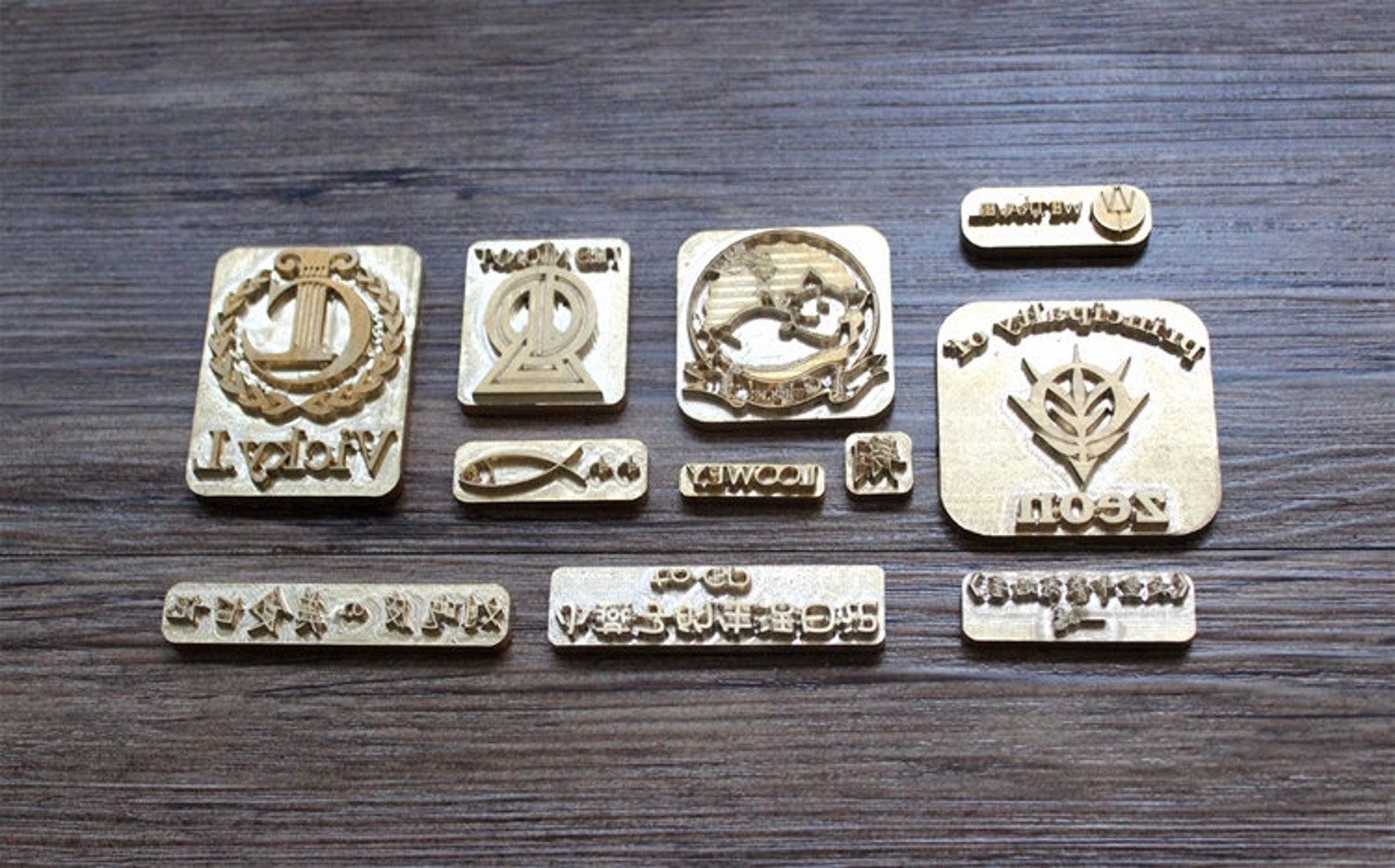 Micro Cut Custom Leather Stamp - Micro-branding Iron Embosser Logo ...