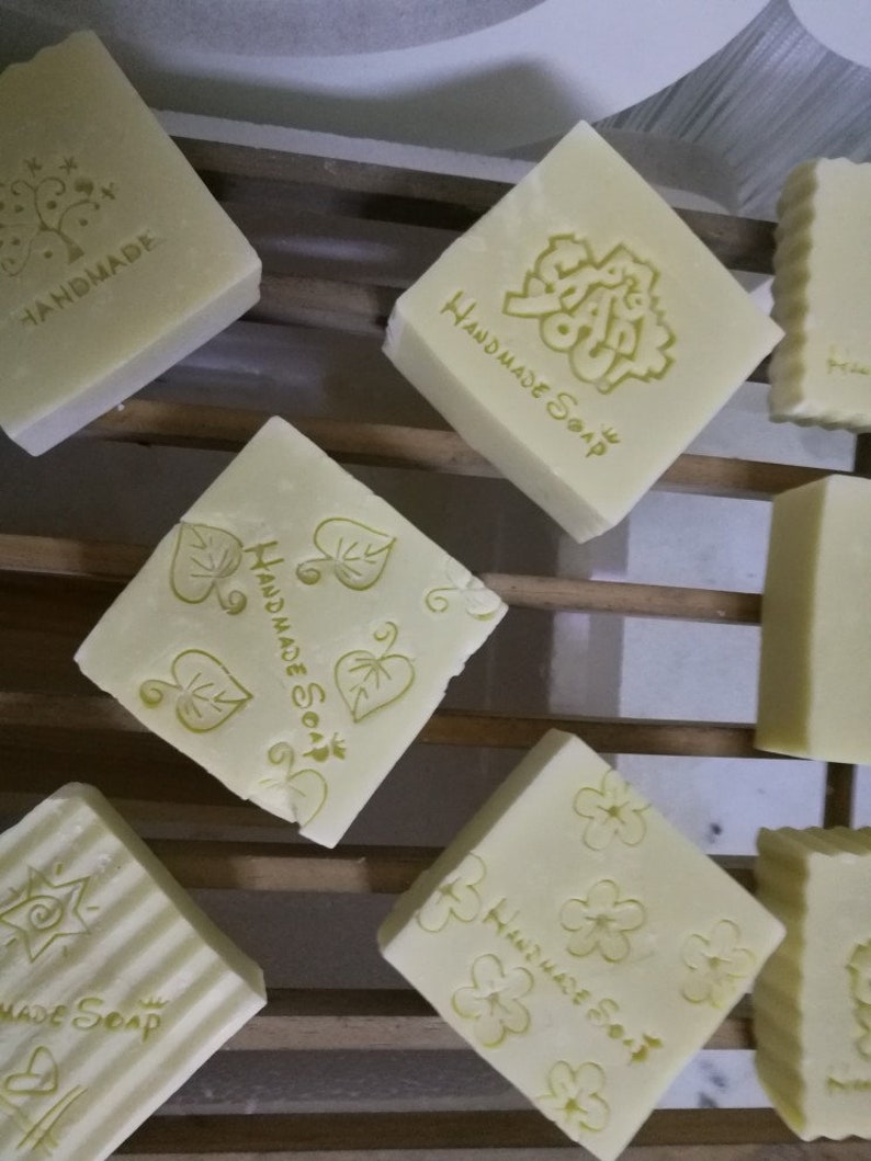 Custom Brass Soap Logo Stamp, Logo Embosser Handmade Metal Soap Seal ...