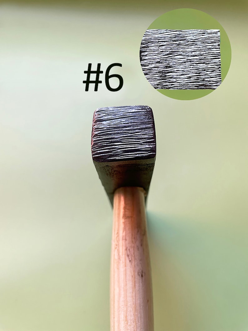 Artisan Texture Hammer for Metalworking - Handcrafted Metal Embossing ...