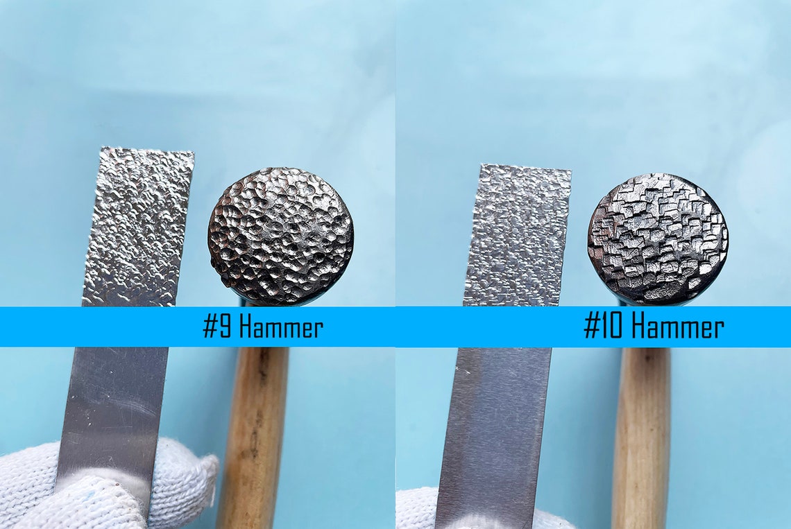 NEW Artisan Texture Hammer for Metalworking - Handcrafted Metal ...