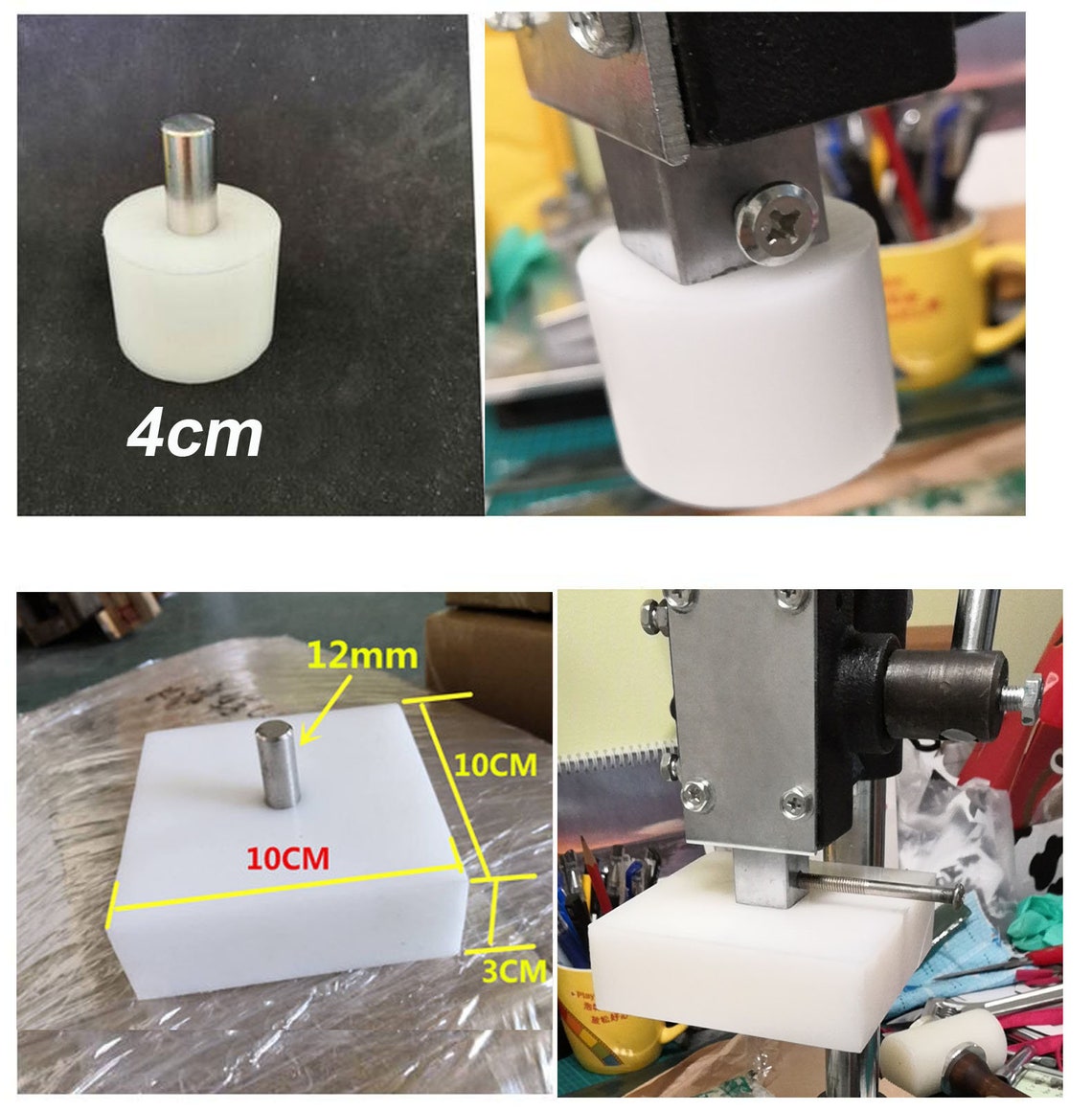 Heavyduty Leather Stamp Imprinting Machine Die Cutting Logo | Etsy