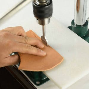 Silent Leather Stitch Imprinting Prong Punch Machine - Leather Hole ...