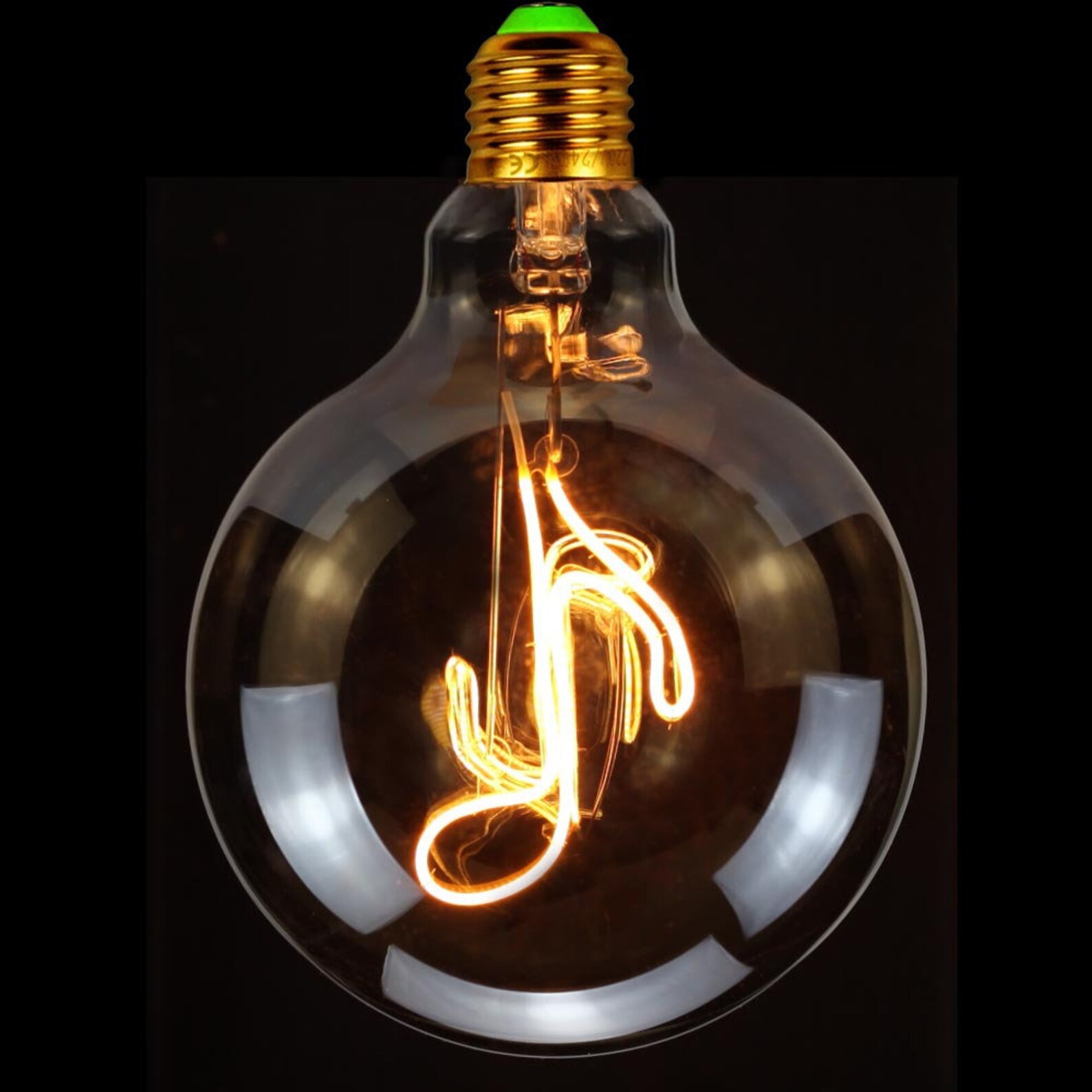 Large Edison Decorative LED G125 Light Bulb High Quality 4W Industrial ...