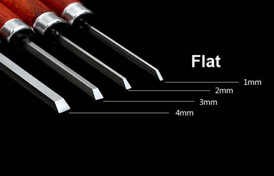 Flat Professional Olive Carving Knife Carving Tools, Carving Tools ...