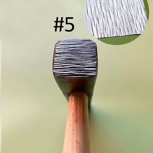 Custom Premium Metal Embossing Hammer - Artisan-crafted Texturing Tool ...
