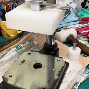 Heavyduty Leather Stamp Imprinting Machine - Die Cutting Logo Press ...