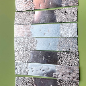 Artisan Texture Hammer for Metalworking - Handcrafted Metal Embossing ...