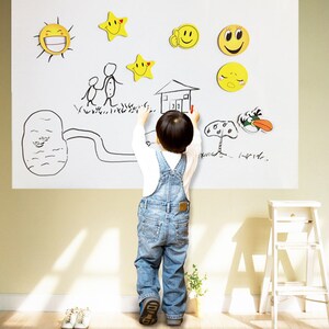 Artist Supply - Large Whiteboard Chalkboard Wall Paper Stickers ...