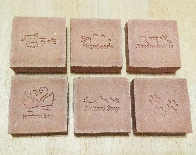 Custom Brass Soap Logo Stamp Logo Embosser Handmade Metal Etsy