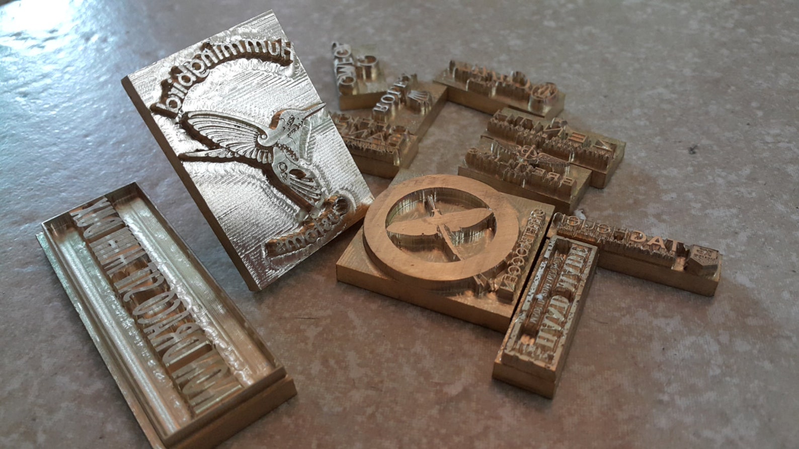 8mm BIG Screw - Custom Made Embosser Leather Stamp - for Electric ...