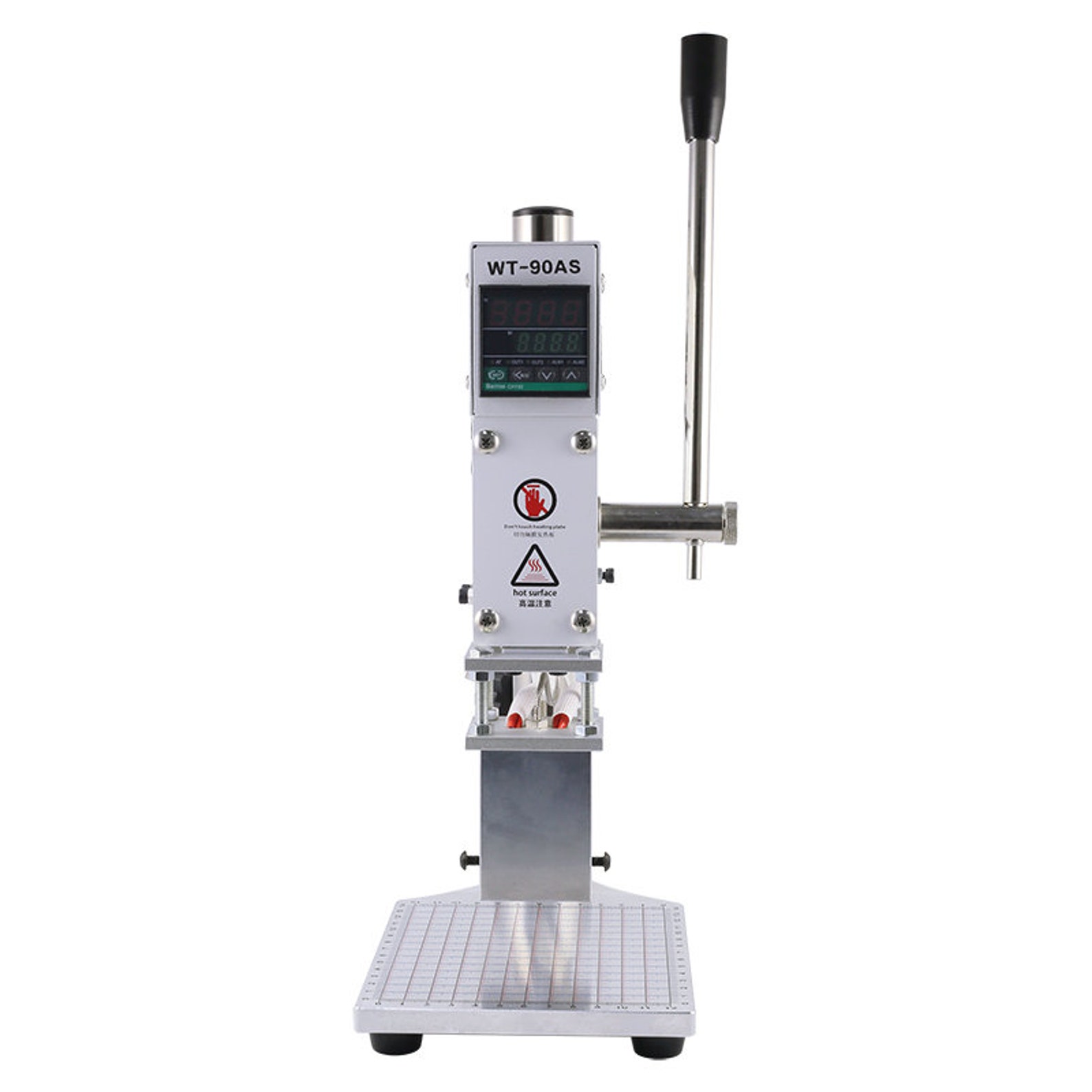 Complete Pro Shoe Logo Stamping Machine - Customize Seal Bronzing ...