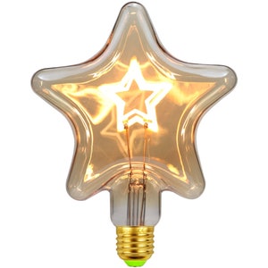Huge Star Art Design Edison LED Light Bulb – 4W Industrial Style ...