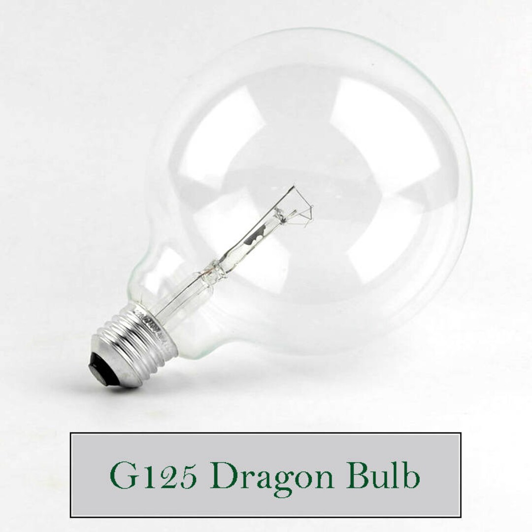 ONSALE HUGE BIG Edison Dragon Vintage Light Bulb Industrial 110 220V ...
