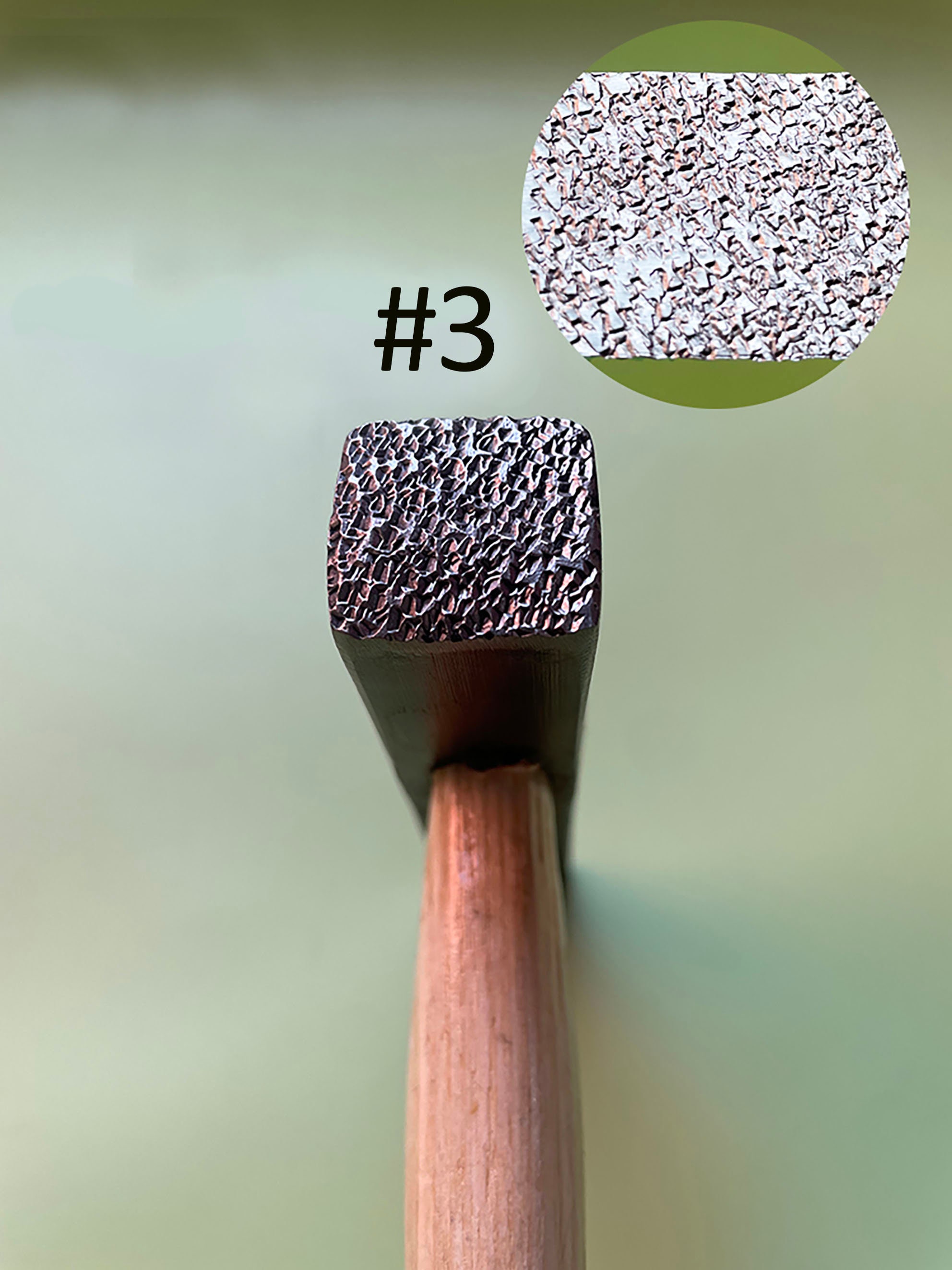 Artisan Texture Hammer for Metalworking - Handcrafted Metal Embossing ...