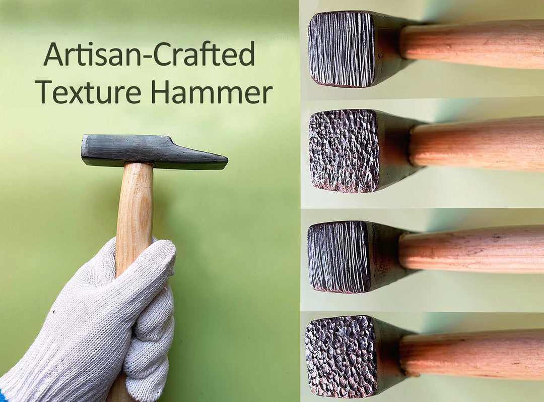 Custom Premium Metal Embossing Hammer - Artisan-crafted Texturing Tool ...