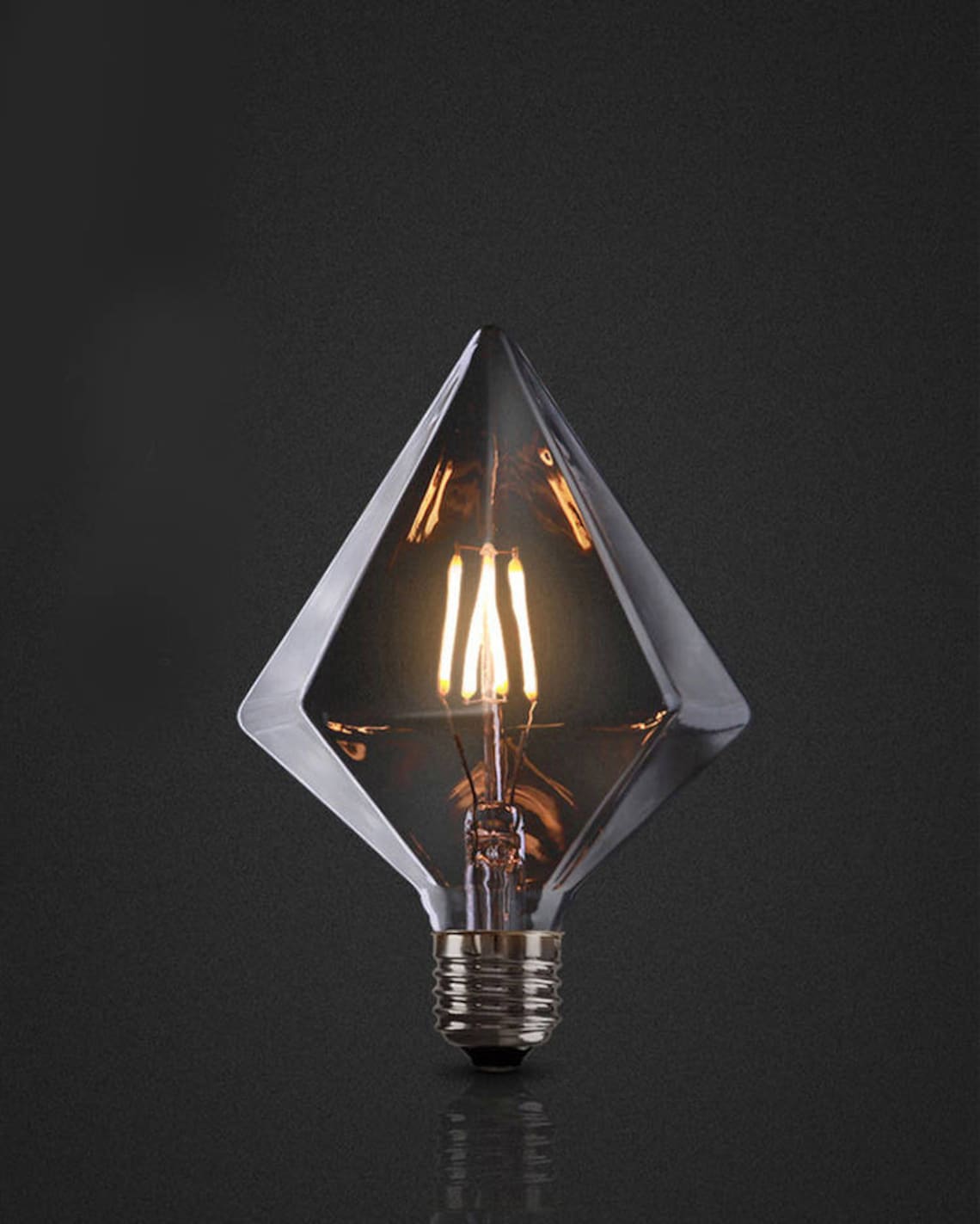 Arrow Edison Diamond Filament LED Light Bulb Industrial 220V - Etsy