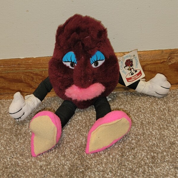 California Raisin Girl Plush - Etsy