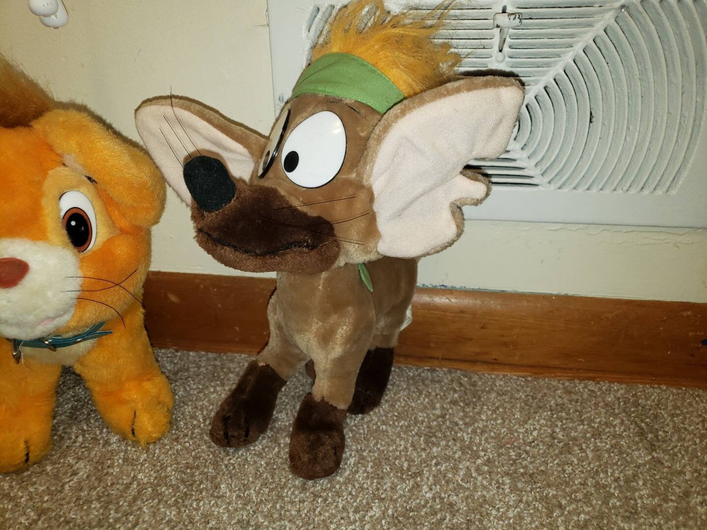 Vintage Disney Oliver and Company plush Tito | Etsy