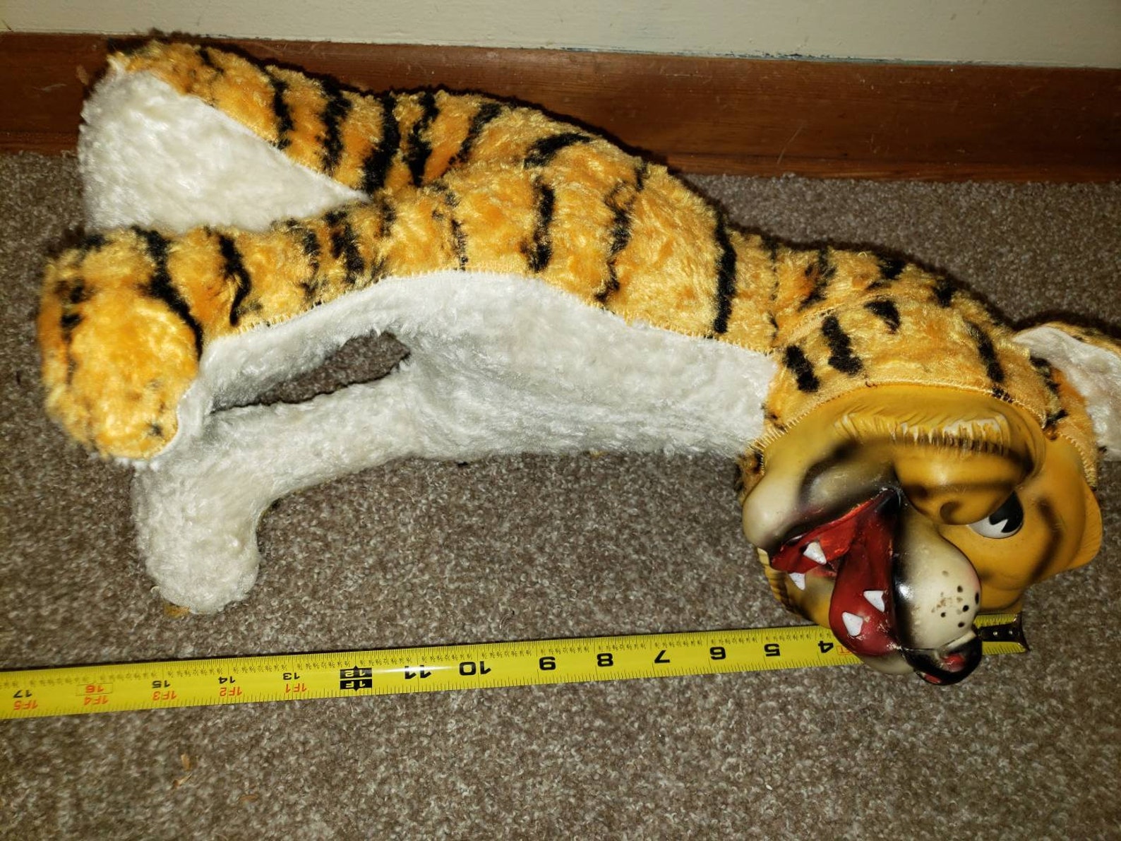 Vintage Rubber Face Tiger Plush My Toy - Etsy