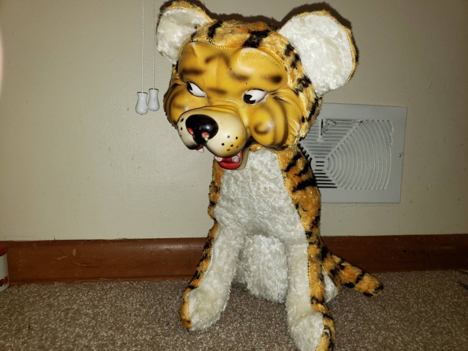 Vintage Rubber Face Tiger Plush My Toy - Etsy