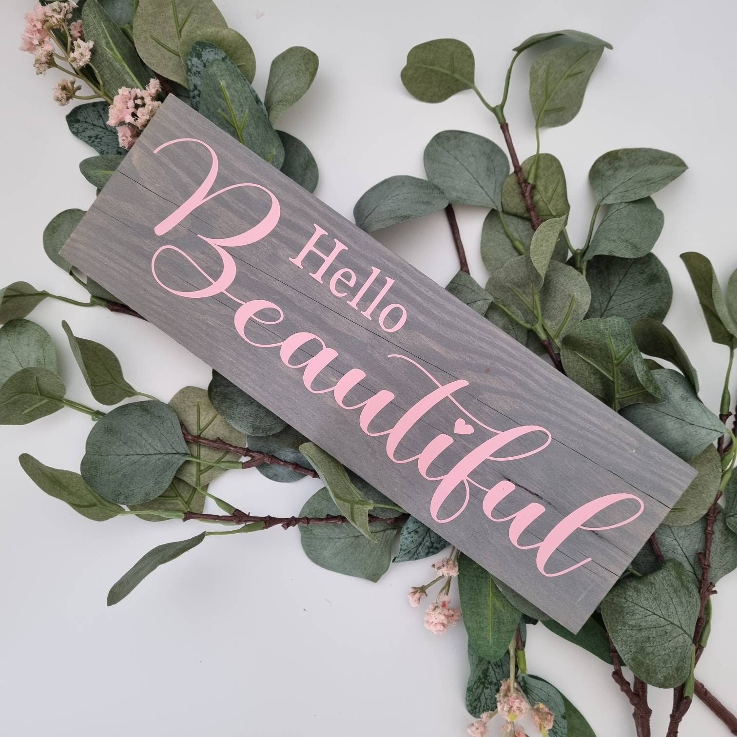 Hello Beautiful Sign Dressing Room Decor Teenage Girls Room | Etsy