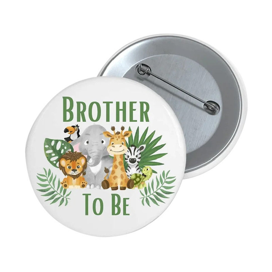 Big Brother to Be Badge Gift Baby Shower Party Decoration Pregnancy ...