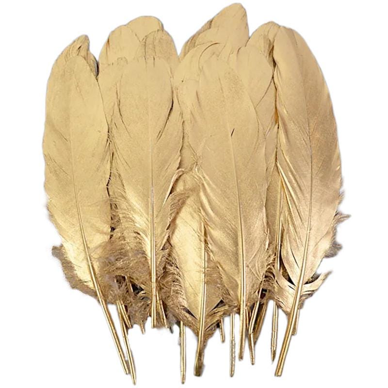 Gold Feather Jewelry - Etsy