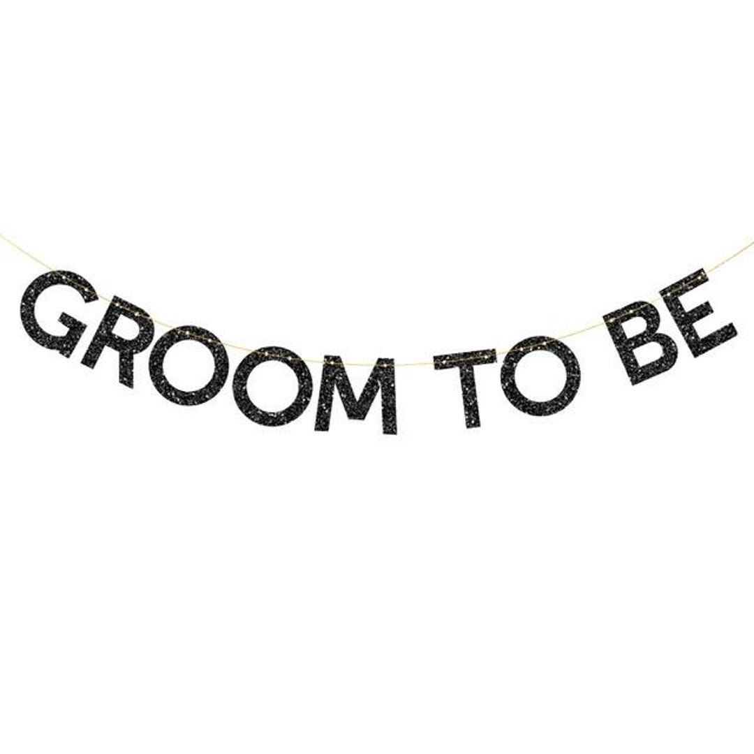 Groom to Be Banner Wedding Decoration Bucks Stag Bachelor Party Night ...