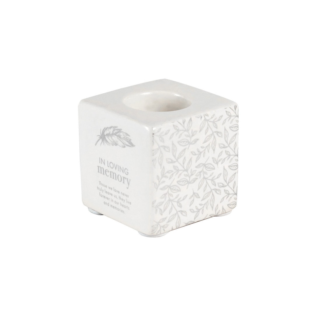 In Loving Memory Candle Holder – Tealight Sympathy Gift for Mum or Dad ...