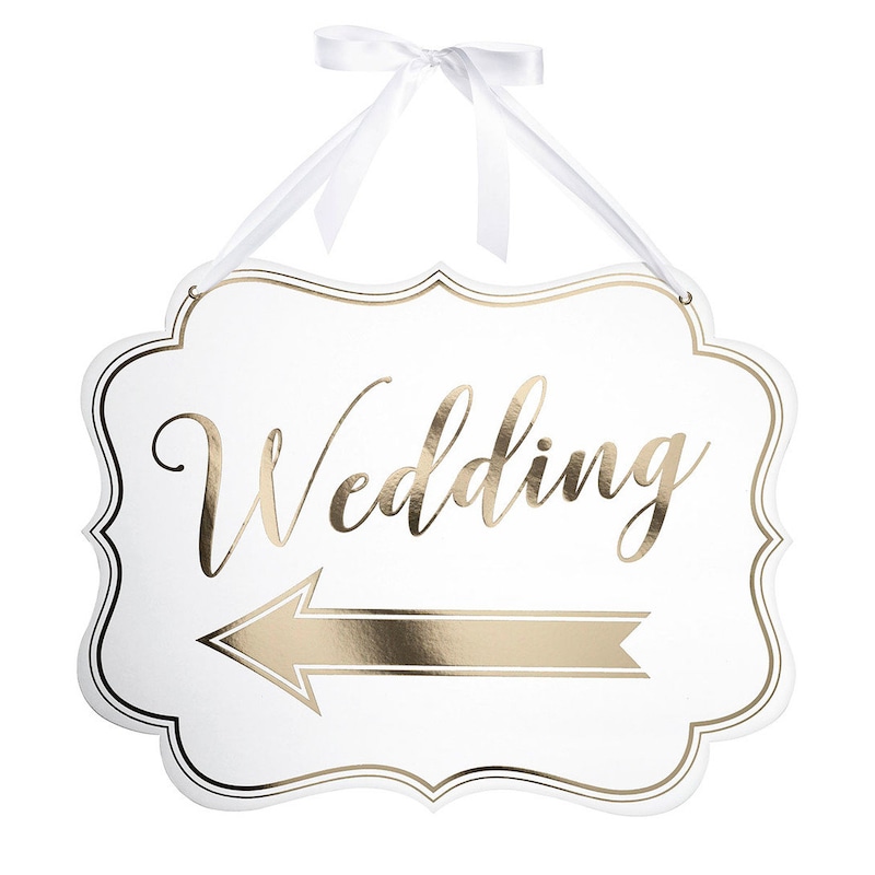 Wedding Arrow Sign - Etsy