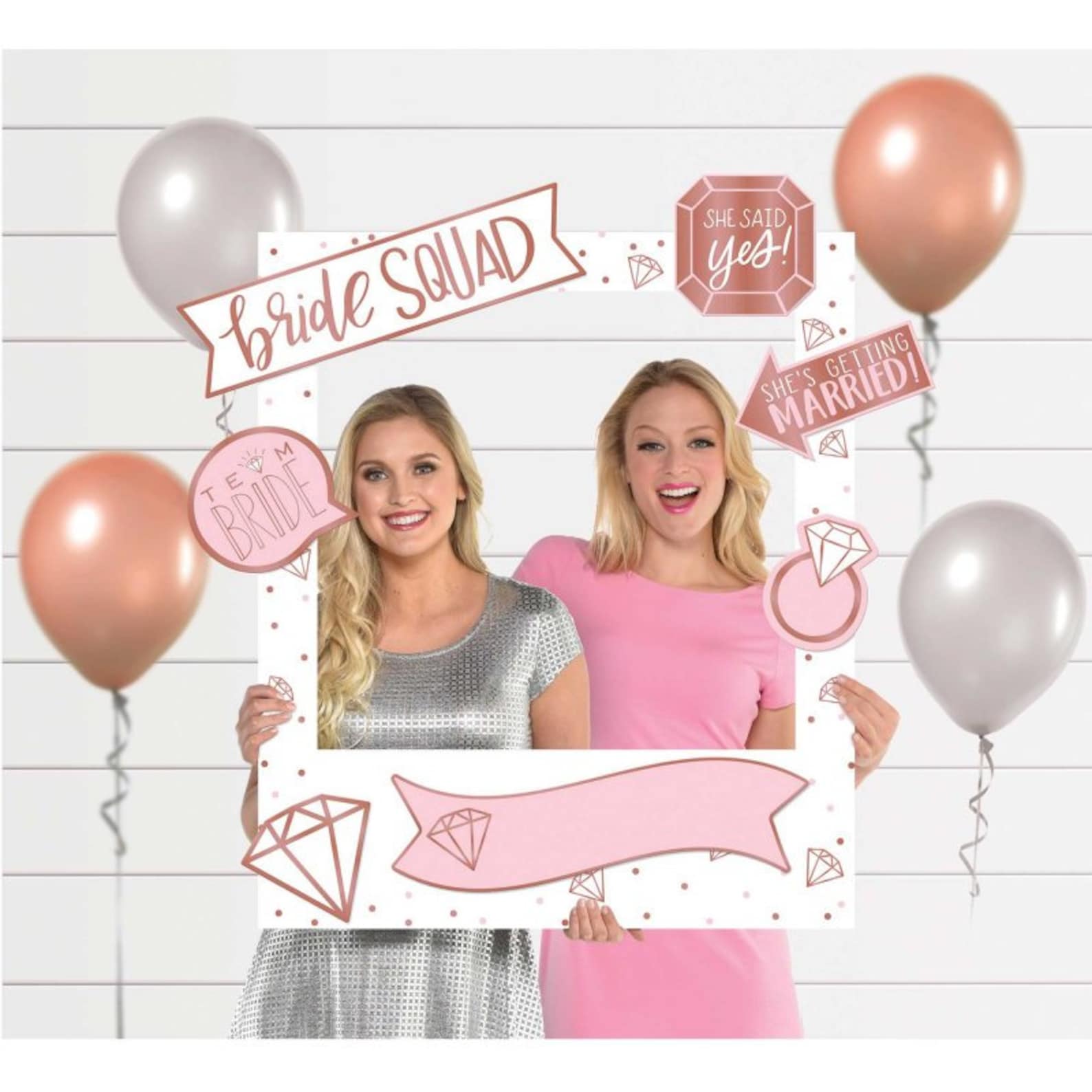 Photo Booth Props Frame Wedding Engagement Bridal Shower Party Signs ...