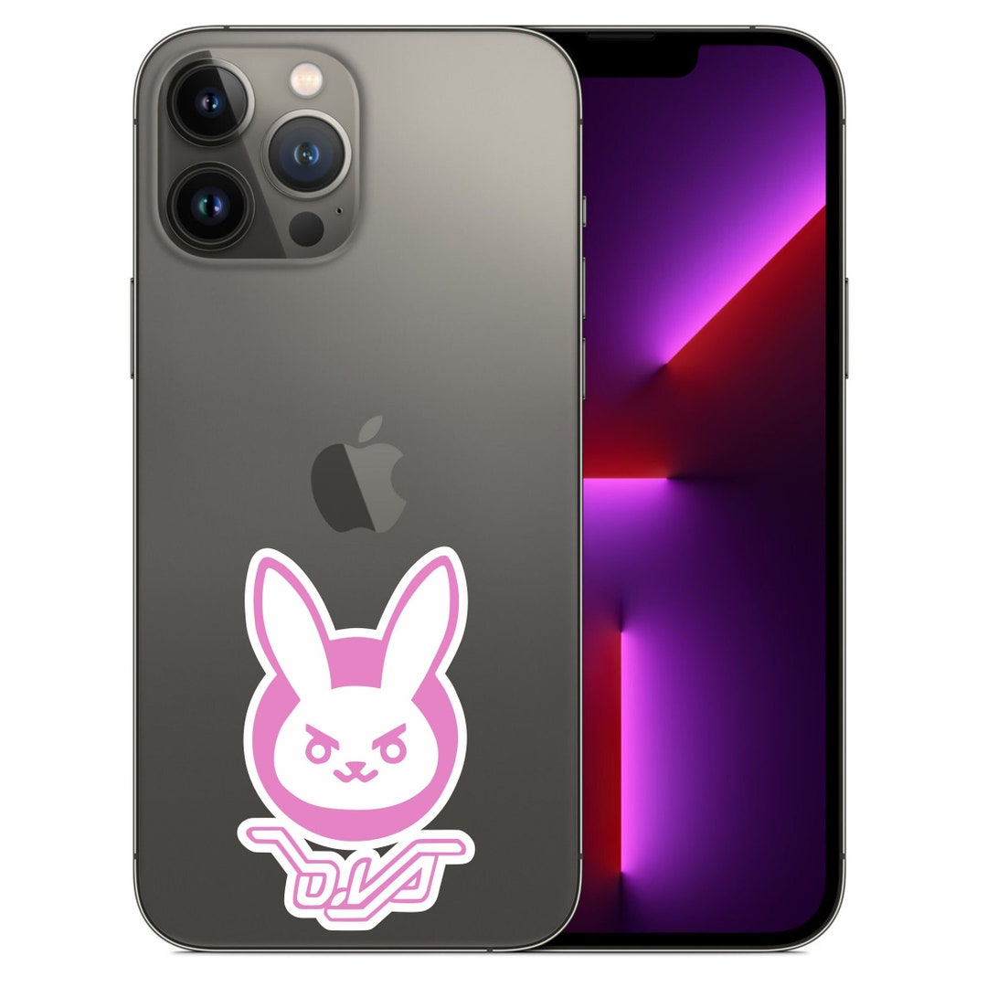 Overwatch D.va Champion Spray Art Bunny 2 Laptop/window Printed Sticker ...