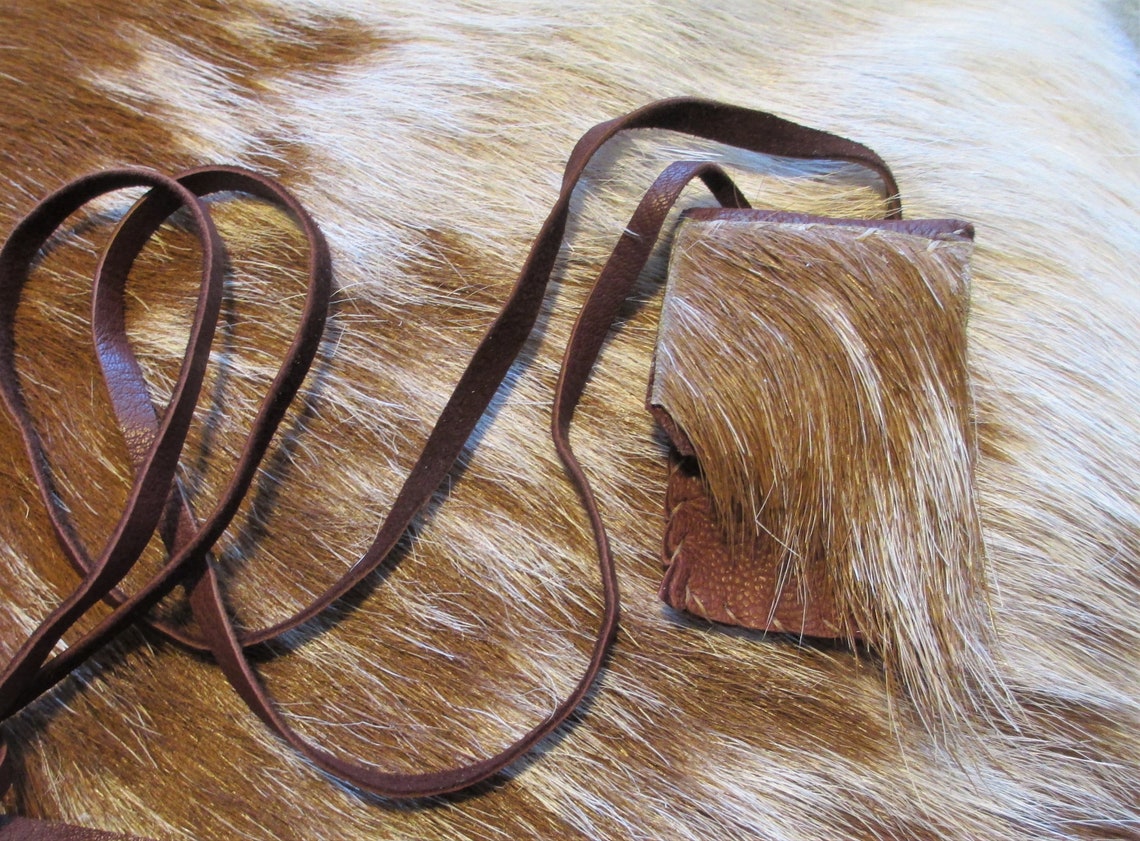 Medicine Bag Spirit Pouch Gem Carrier Deerskin - Etsy