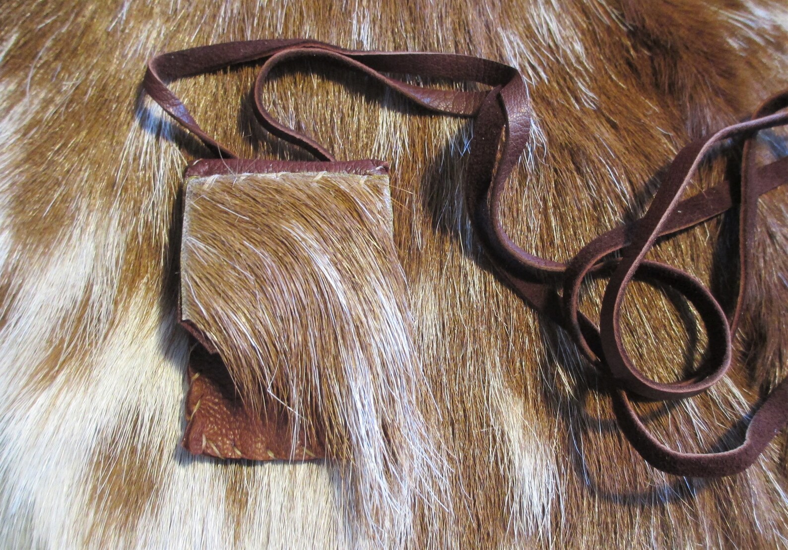 Medicine Bag Spirit Pouch Gem Carrier Deerskin - Etsy