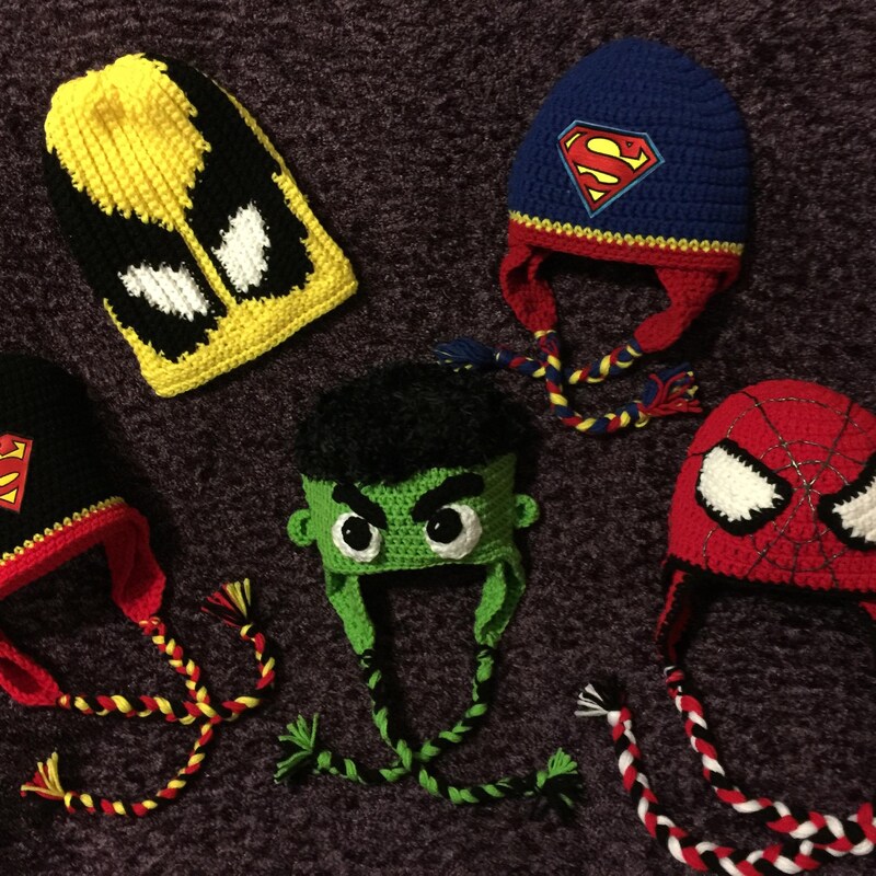 Superhero Hat - Etsy
