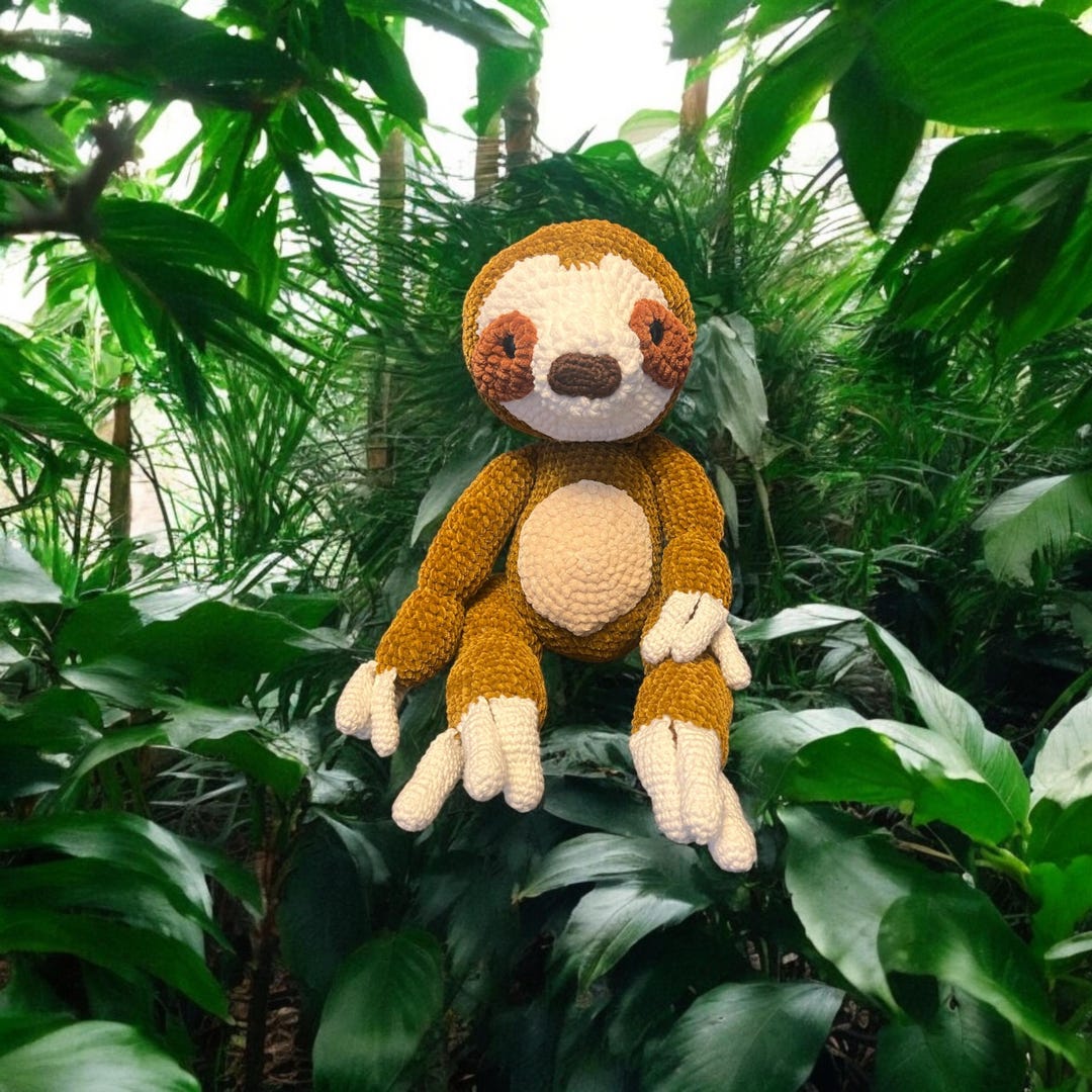 Crochet Friend Sloan the Sloth - Etsy