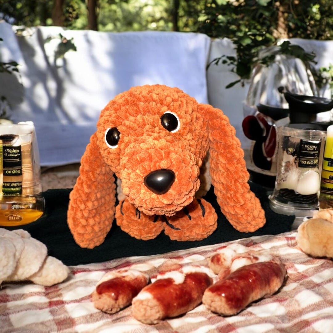 Hot Dog Plush Crochet Amigurumi Animal-play Food-crochet Food-pretend ...
