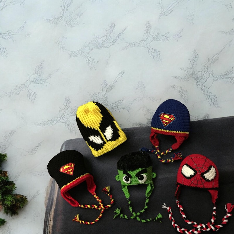 Superhero Hat - Etsy