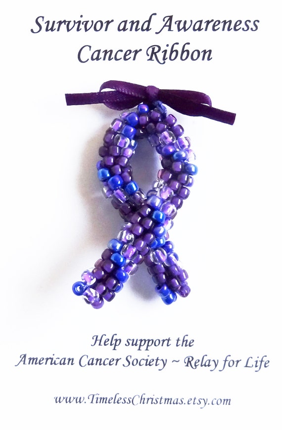 American Cancer Society Relay For Life Ribbon