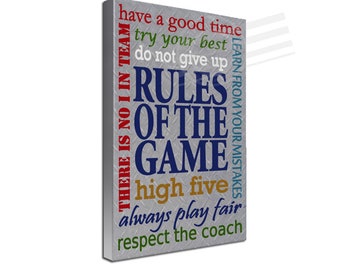 Game room rules | Etsy