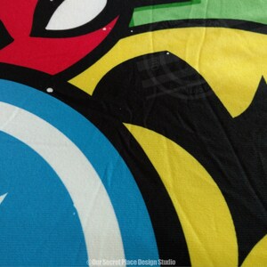 Boys Duvet Cover Superhero Bedding Set Kids Comforter Twin XL Bed Set ...
