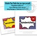 INSTANT DOWNLOAD Superhero Food Labels Superhero Gift Bag Labels ...