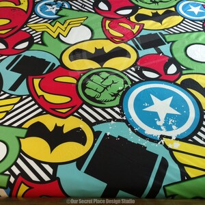 Boys Duvet Cover Superhero Bedding Set Kids Comforter Twin XL Bed Set ...
