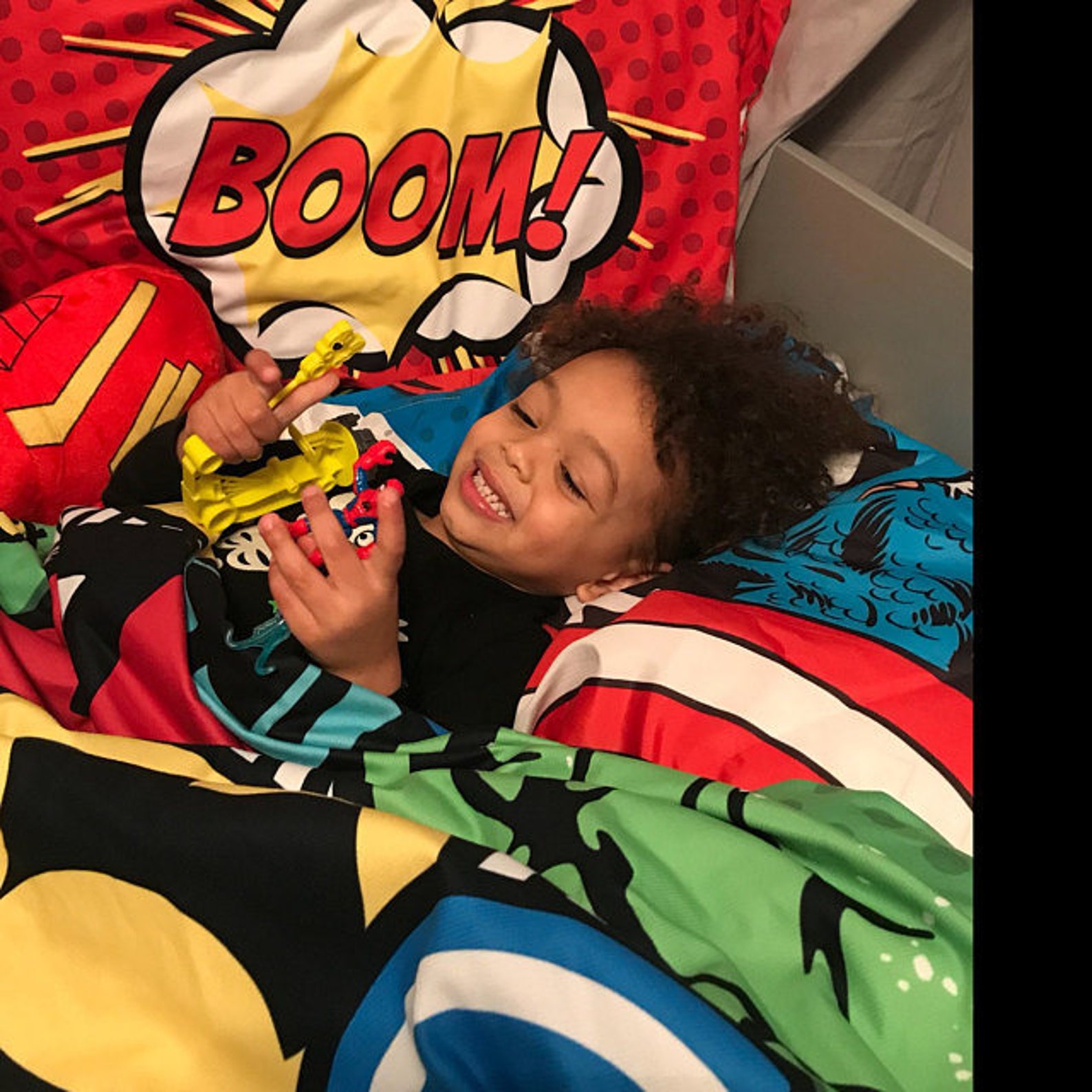 Boys Duvet Cover Superhero Bedding Set Kids Comforter Twin XL | Etsy