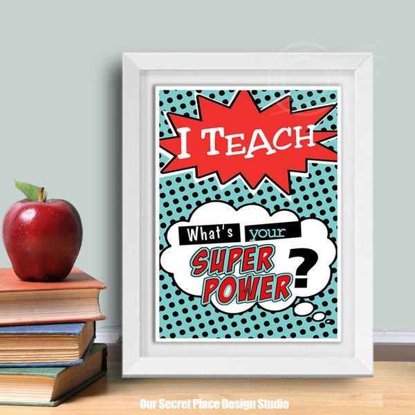 Superhero Classroom Decor - Etsy